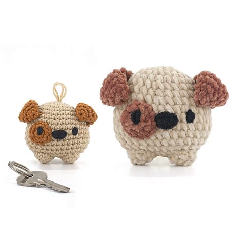 Ravelry Cute Dog Amigurumi Keychain Pattern By Mariska Vos Bolman