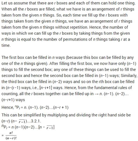11 Derive The Formula Of Ncrn R N R