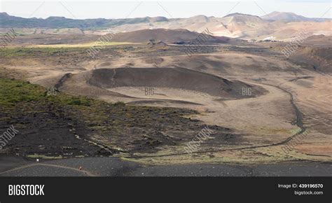 Small Crater Next Huge Image And Photo Free Trial Bigstock