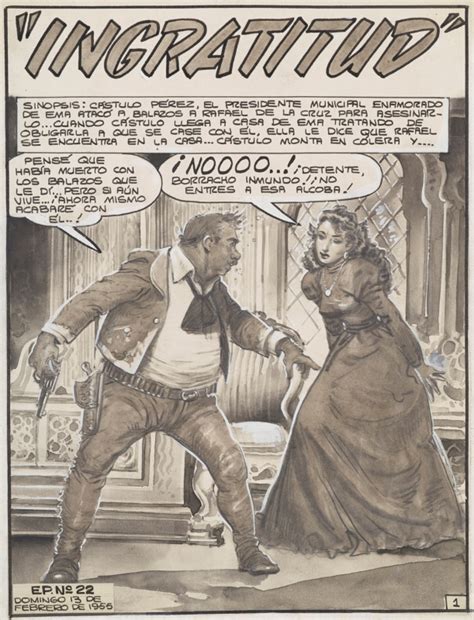 Unknown Mexican Comics ‘historieta Ficha De Promoción En Tebeosfera