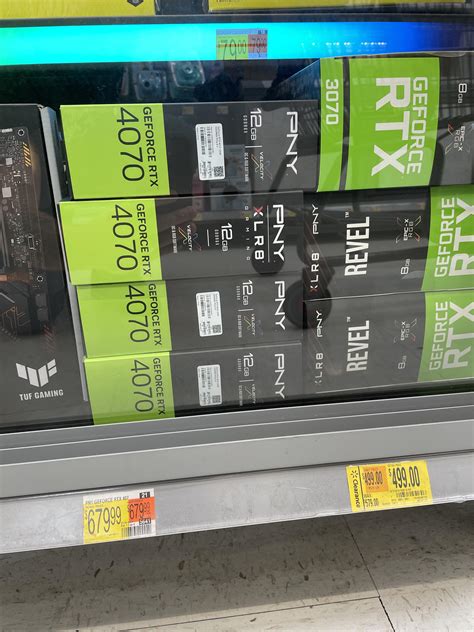 4070s Fully Stocked At Wal Mart R Pcmasterrace