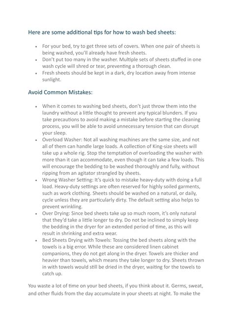 Ppt Professional Laundromat Tips For Washing Bedding Powerpoint