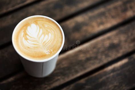 Tasse Kaffee Draufsicht Stockbild Bild Von Weinlese 70943197