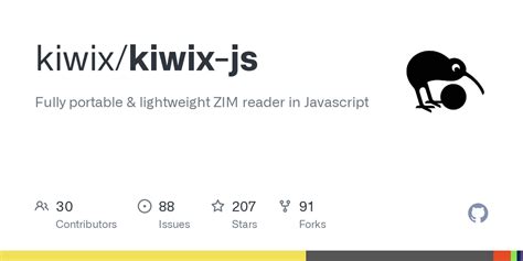 Github Kiwixkiwix Js Fully Portable And Lightweight Zim Reader In