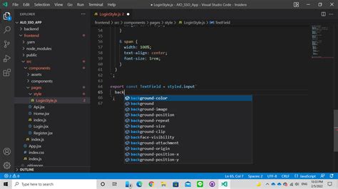Intellisense Not Working After Updating Vscode To Issue Styled Components Vscode