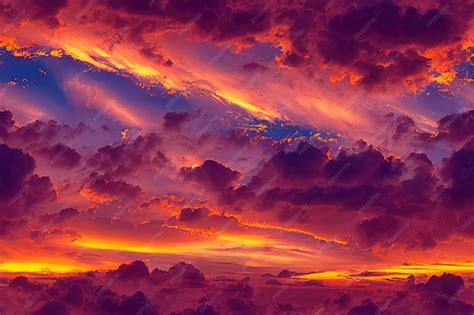 Premium Photo Beautiful Sunset Sky With Pastel Pink And Purple Colors