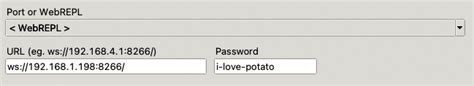 Micropython Esp32 Pro Tip Use Webrepl Within Thonny