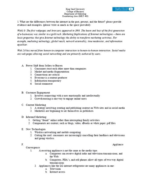 Essay Answers Finals Pdf