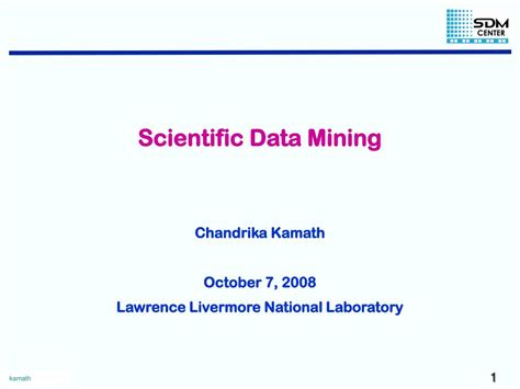 PPT Scientific Data Mining PowerPoint Presentation Free Download ID 3586417
