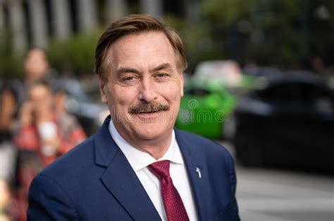 Mike Lindell Aka The Mypillow Guy In Chicago During The Dnc Editorial