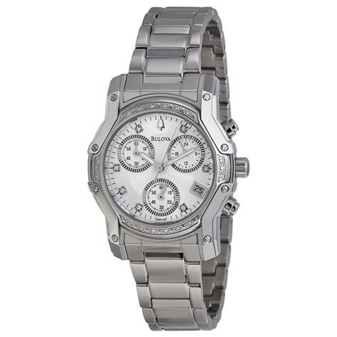 Reloj Bulova Wintermoor Mujer Acero Inoxidable Blanco R En Mercado Libre