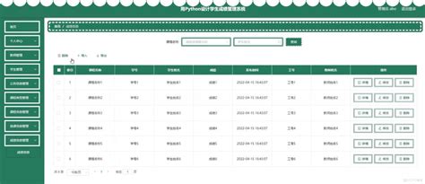 基于python的学生成绩管理系统 Python 计算机毕业设计源码lw文档毕设大神的技术博客51cto博客