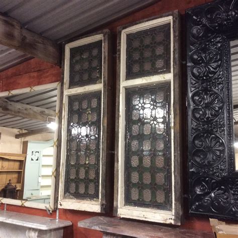 Reclaimed Stained Glass Window Authentic Reclamation