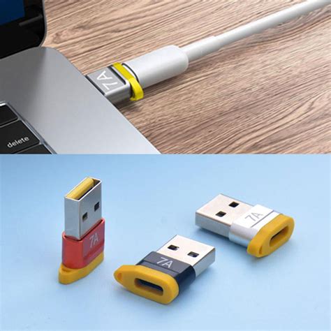 Blarkrus Black Usb To Type C Female To Charger Pd Data Cable A Mobile Phone Adapter Usb C