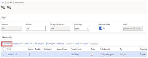 Create Data Projects In D365 Scm Cleo