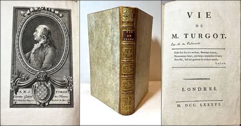 Vie De M Turgot 1786 By Condorcet Marquis De Librería Anticuaria