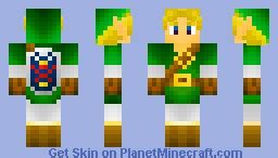 Adult Link Minecraft Skin