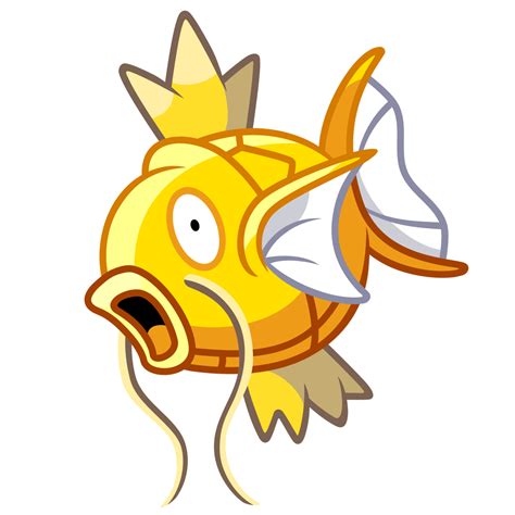Pok Mon Sprite Vector Shiny Magikarp Sprite From V Jelly Pikachu Drawing Magikarp