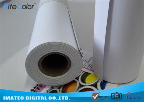 Matte Printable Pp Synthetic Paper Polypropylene Paper Rolls For Dye Ink