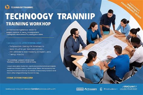 Premium Photo Technology Training Workshop Advertisement