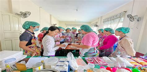 အသက်မွေးဝမ်းကျောင်းအထောက်အကူပြု ကိတ်မုန့်မျိုးစုံပြုလုပ်နည်းသင်တန်း ဖွင့်လှစ် Myawady Webportal