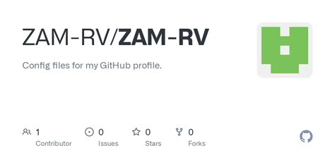 Github Zam Rv Zam Rv Config Files For My Github Profile