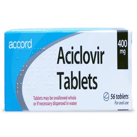 Aciclovir Tablet 400mg Smarthealer Pk