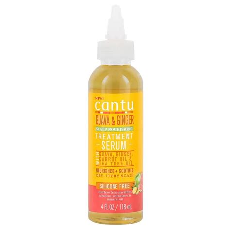 Shop Cantu Guava And Ginger Scalp Nourishing Treatment Serum 118ml Online Hair Oils And Serums