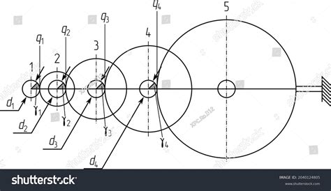 Technical Illustrations Types Actuators Stock Illustration 2040124805