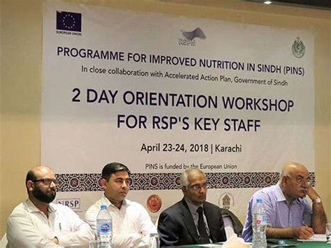 2 Days Orientation Workshop For Rsps Key Staff Rspn