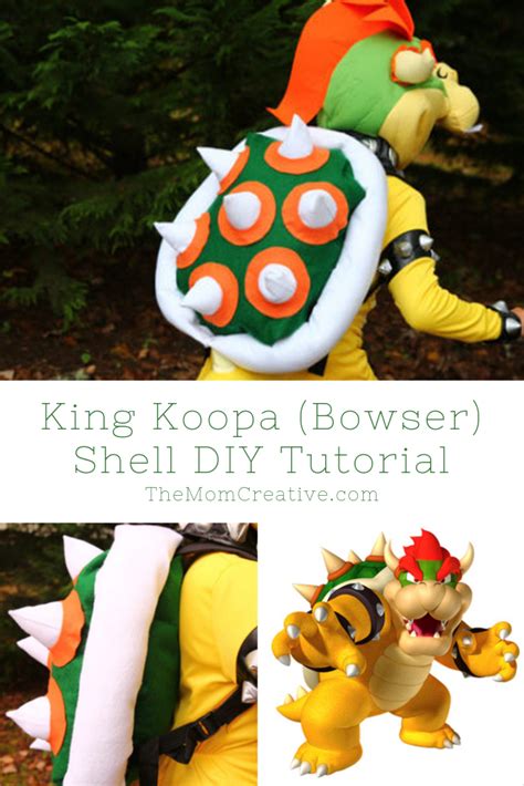 Homemade Bowser Costume