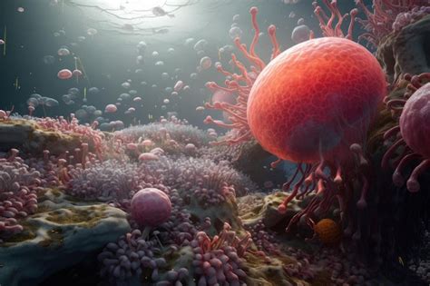 Premium Photo Threatening Proliferating Bacteria Health Generate Ai
