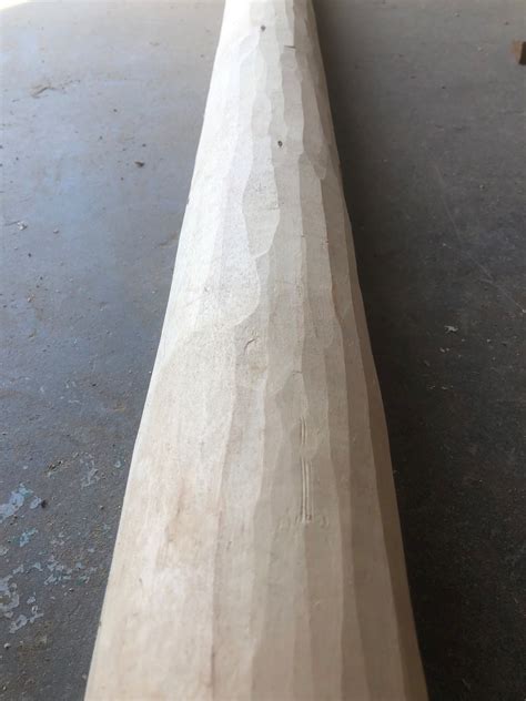 Hand Peeled Logs Posts Of Wood Rustic Wooden Poles Carved Out Wood