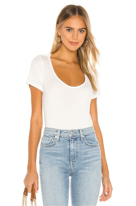 Privacy Please Sasha Bodysuit In White Revolve