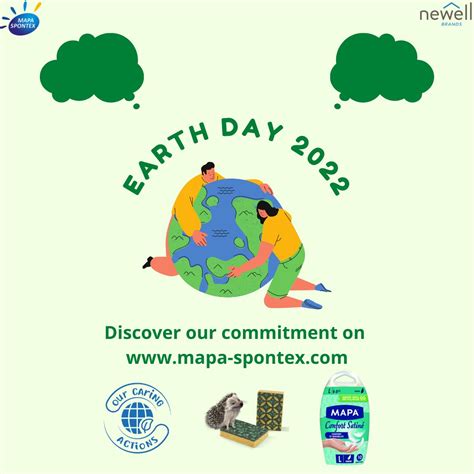 Newellbrands Mapaspontex Earthday Csr Environment Mapa Spontex