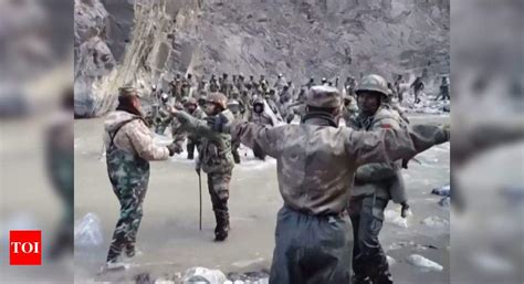 Chinas Galwan Video Showcased Indian Army Captains Bravery India