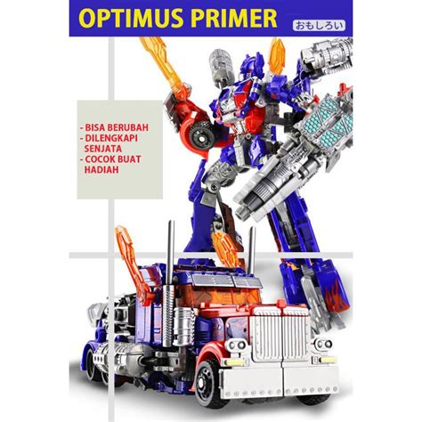Jual Mainan Robot Transformers Optimus Prime Bumblebee Robot