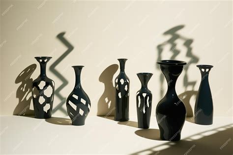 Premium Ai Image Abstract Formation Of Shadows Cast By Objects In Sunlight