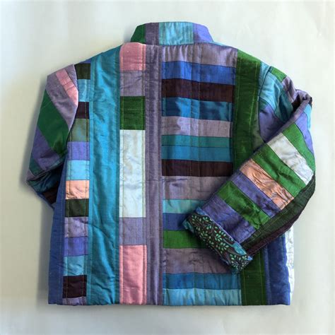 Green Patchwork Jacket At Julian Romilly Blog
