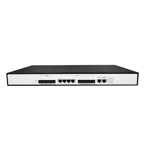 Olt 4 Ports Epon 10g Sfp High Capacity Fiber Olt Switch