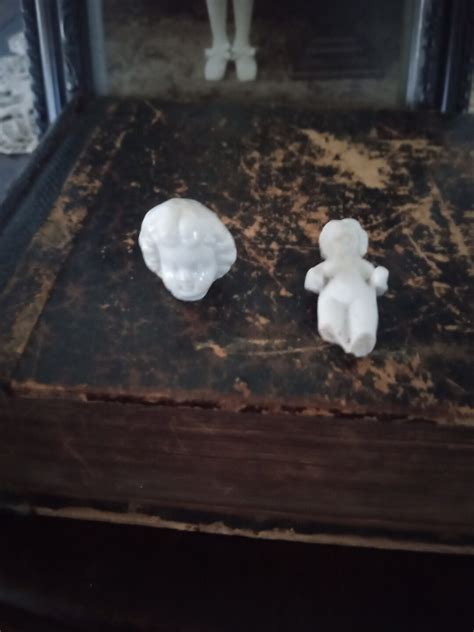 Antique Frozen Charlotte Dolls Set Of Two Germany Porcelain Etsy