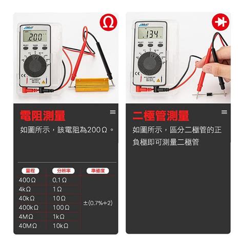 【精準工業】 三用電錶 口袋型電表 三用電錶 Mm101 電子數顯萬能表 Yahoo奇摩拍賣