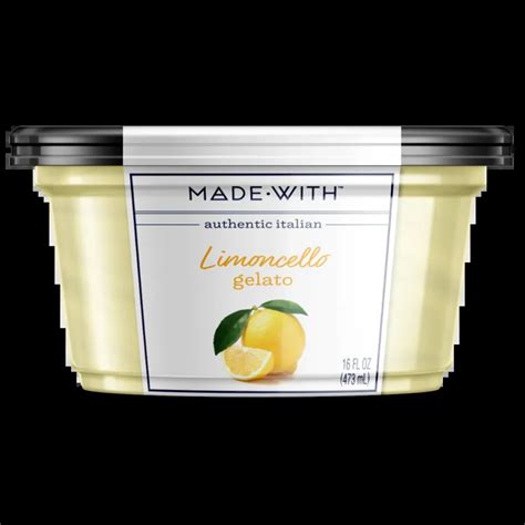 Italian Gelato Limoncello Madewith®