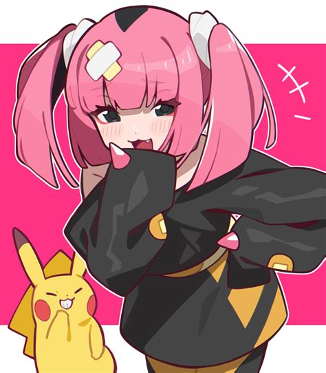 Pikachu Coral And Ootani Ikue Pokemon And 2 More Drawn By