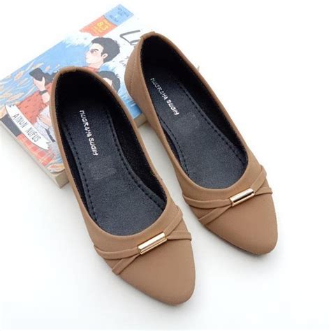 Jual Sepatu Spatu Flatshoes Flat Flet Shoes Balet Wanita Slipon