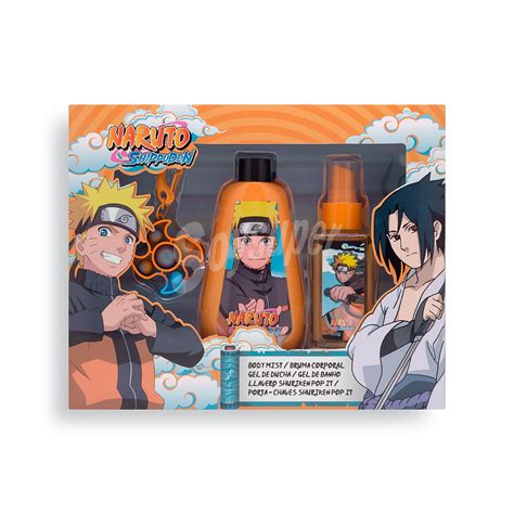 Naruto Lote Infantil Eau De Toilette Vaporizador 100 Ml Llavero