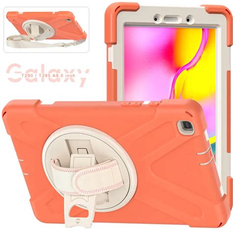 For Samsung Galaxy Tab A 80 2019 Rotating Silicone Case Sm T290 Sm
