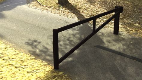 Vandal Resistant Barrier Gate