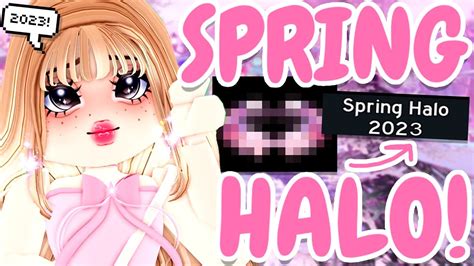 NEW SPRING HALO 2023 UPDATE ROYALE HIGH SPOILERS YouTube