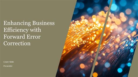 Enhancing Business Efficiency With Forward Error Correction Ppt Designs Acp